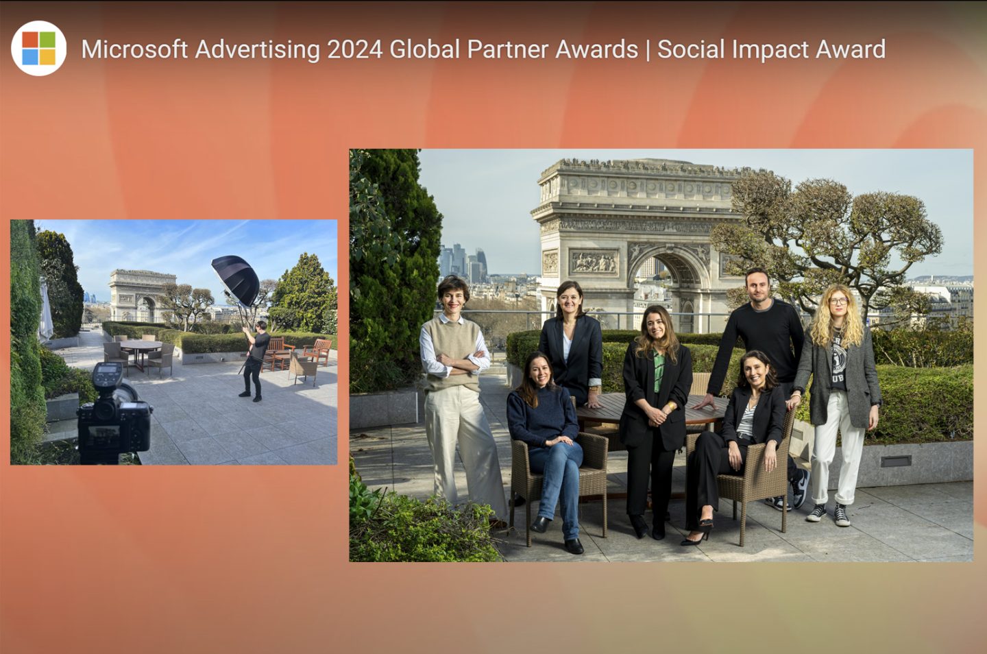 Assigned to photograph the Microsoft Advertising Global Partner Award ...